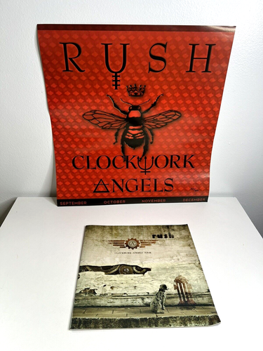 RUSH 2012 Clockwork Angel Your Program & Numbered Poster VIP Package | eBay