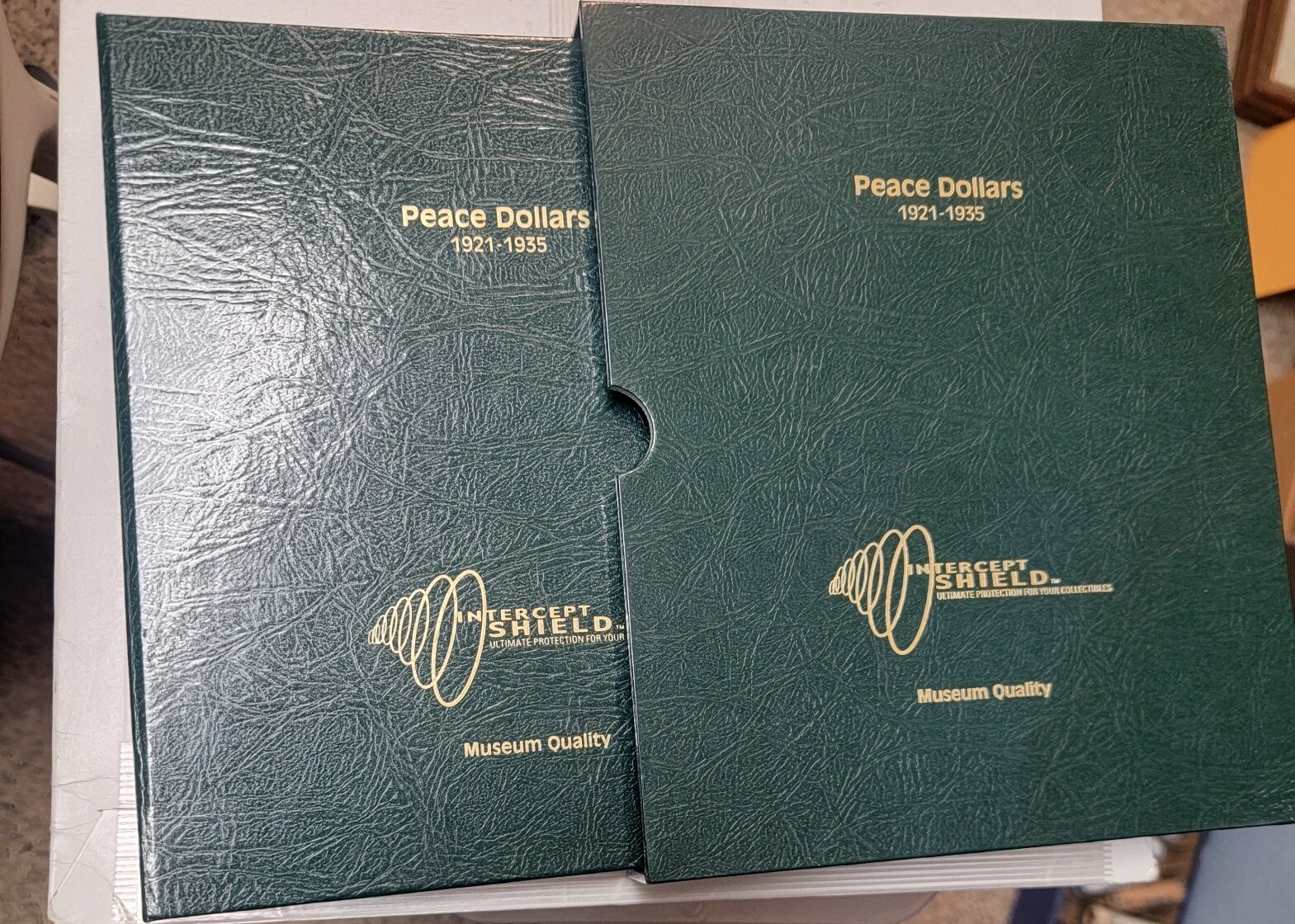 NEW Intercept Shield Coin Album For US Peace Dollars $ 1921-1935 TS | eBay