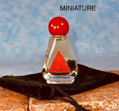 Vintage LONIA Perfume by Charrier Mini ~.17oz/~5ml EDP Very Rare NWOB ...
