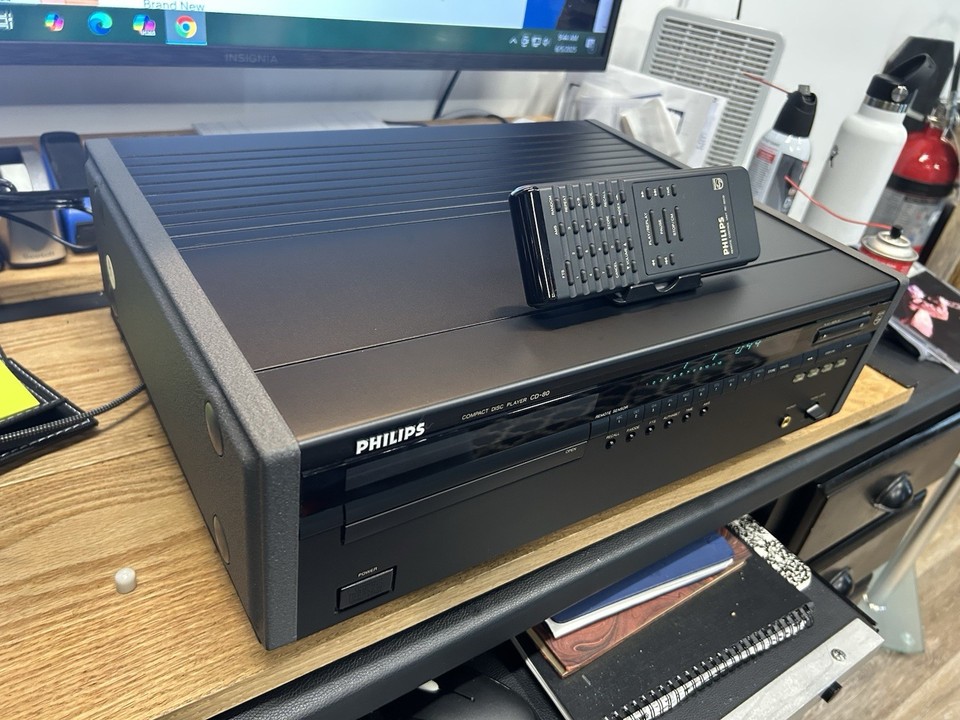 Philips CD80 Classic Audiophile CD Player-mint | eBay