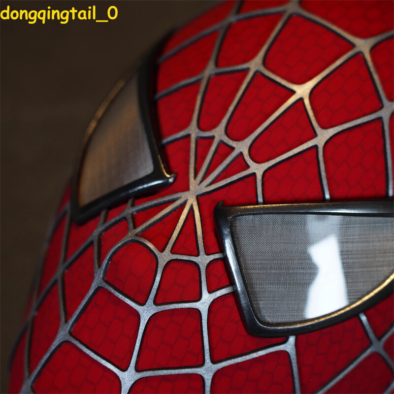 Movie Spider-Man Tobey Maguire Cosplay Mask Full Face Halloween ...