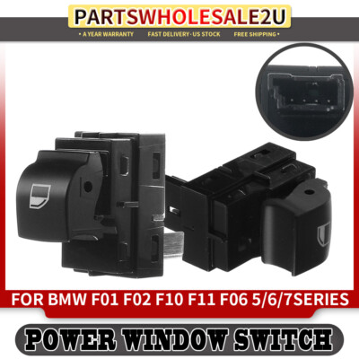 2pcs Power Window Switch For BMW F10 F11 535i 740i 2013-2016 Rear ...