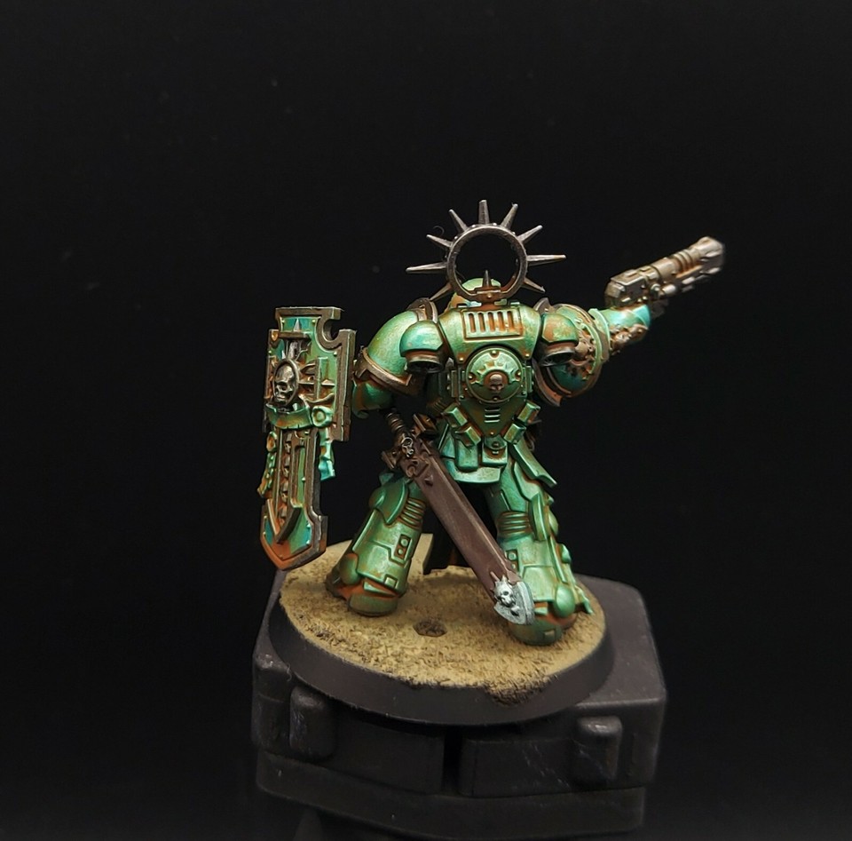 Pro Painted Warhammer 40k primaris lieutenant #1 Alpha legion games ...