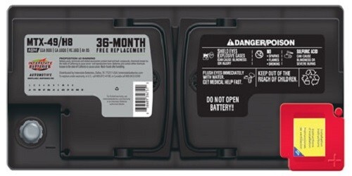 Interstate Batteries Group H8 AGM Car Battery Replacement (MTX-49/H8 ...