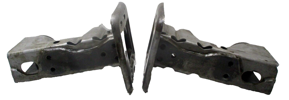 2005 06 2007 Ford F250 F350 Front Frame Horn / Bumper Mount Pair left ...