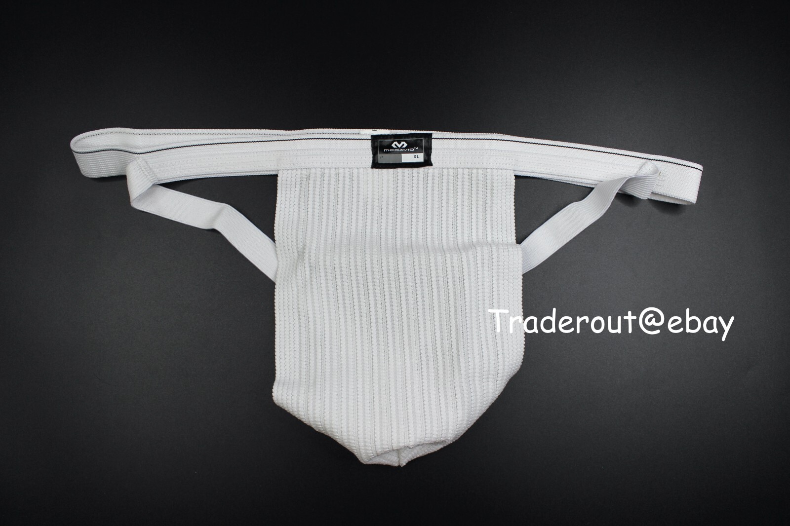 McDavid Men white athletic supporter jock strap jockstrap underwear S M ...