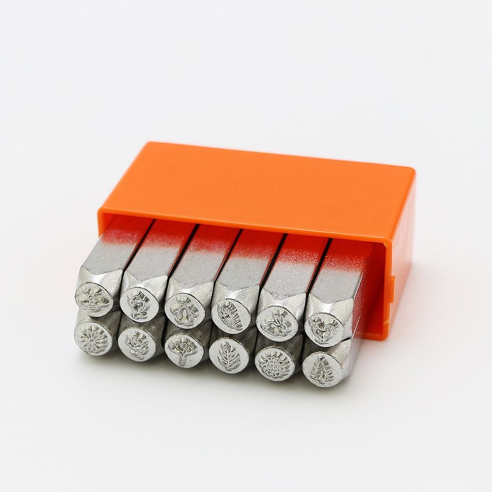 Tool Handmade Stamp Hole Punch Pattern Punch Die Marker Metal Stamp ...