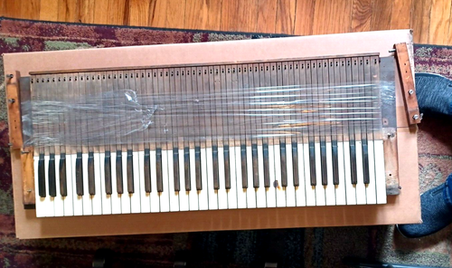 Vintage Pump Organ Keyboard Great for DIY Projects 33" Wide | eBay