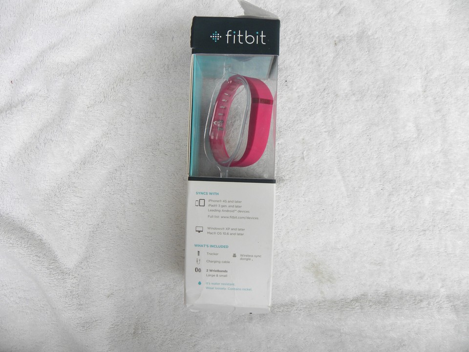 Fitbit Flex Wireless Activity and Sleep Tracker Wristband Pink with ...