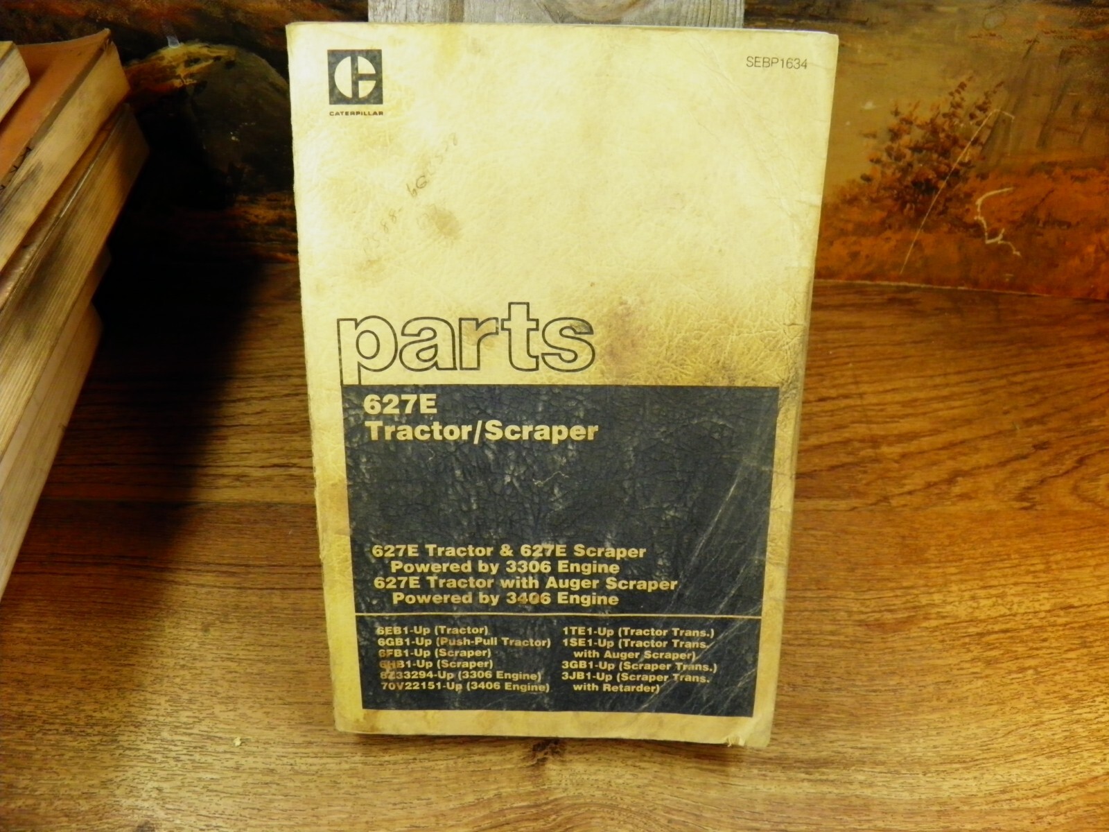 CAT Caterpillar 627E PARTS MANUAL 6AB 6BB 6FB 6HB | eBay