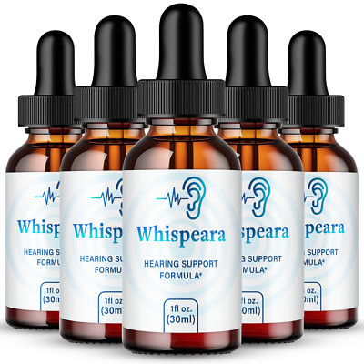 Whispeara Tinnitus for Ringing Ears Drops Healthy Hearing Support Drops ...