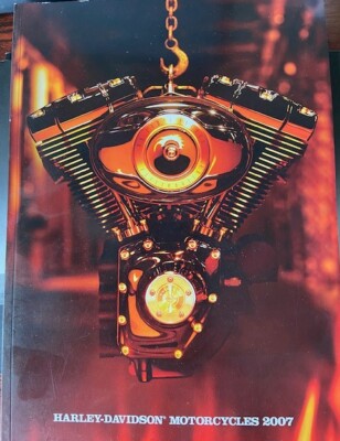 Harley-Davidson motorcycle press kit 2007 new models folder 61 page ...
