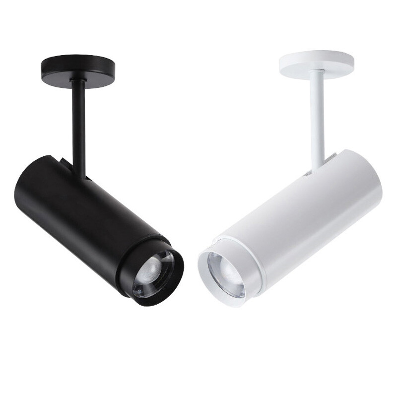 LED COB Ceiling Lights Dimmable Lamp Fixture Zoomable Picture Foucs ...