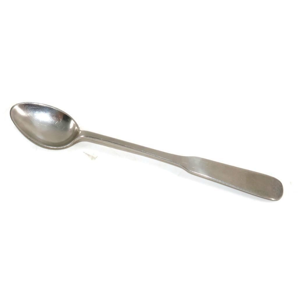 Old Newbury Crafters Panel Antique Fiddleback Handle Sterling Spoon, 5 ...