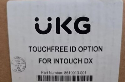 Kronos Touchfree ID Option for Intouch DX | eBay