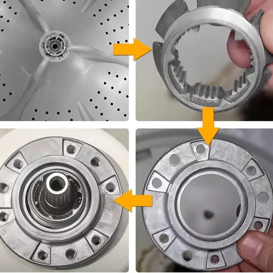 W10324651 Washer Drive Hub+ TB123A Washer Spanner Wrench for Whirlpool ...