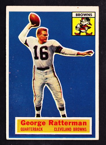1956 TOPPS #93 GEORGE RATTERMAN BROWNS | eBay