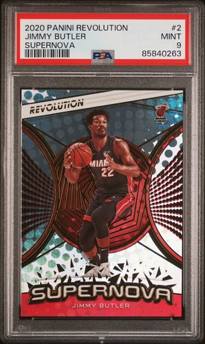 2020 Panini Revolution Jimmy Butler #2 Supernova PSA 9 MINT | eBay