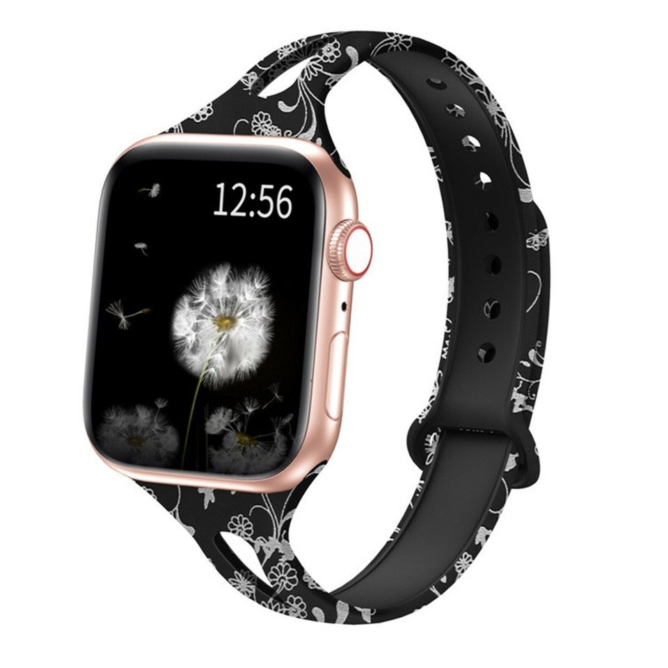 Soft Silicone Multicolor Band/Apple Watch Series 11, 10, 9, 8, 7, 6, 5 ...