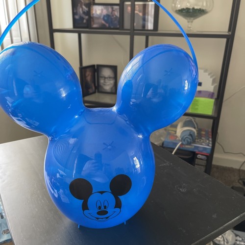 Disneyland 60th Diamond Celebration Blue Mickey Mouse Popcorn Bucket ...