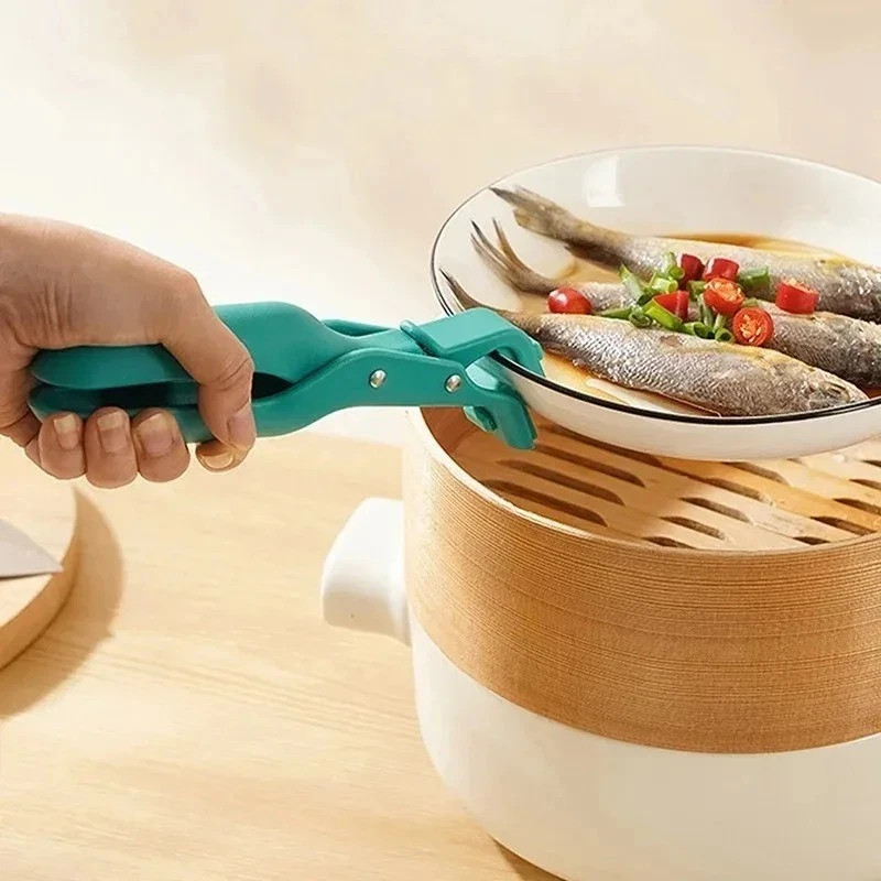 Hot Bowl Gripper Anti-Scalding Hot Plate Tongs Bowl Clips Kitchen ...