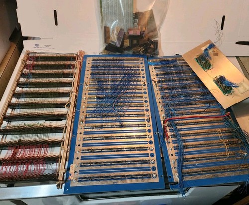 8.5 Lbs Scrap Vintage Computer Pin And Slot Rack Boards High Yield 70's ...