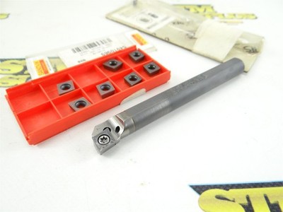 ULTRA-DEX USA CARBIDE INDEXABLE BORING BAR COOLANT THRU 1/2" SHANK + INSERTS | eBay