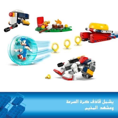 LEGO Sonic Campfire Crash 77001 177 Pcs Minifigure Robot Speed Sphere ...