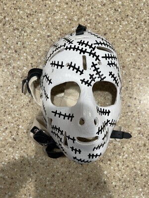 Gerry Cheevers Boston Bruins Fibreglass Goalie Mask With Straps | eBay
