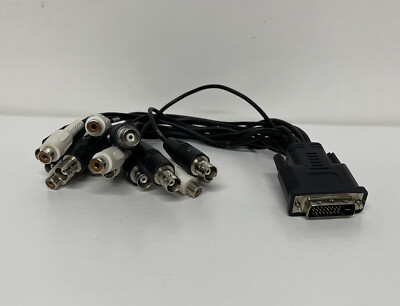 DVI-D to 8 BNC 8 RCA Pigtail for Security Camera Equipment | eBay