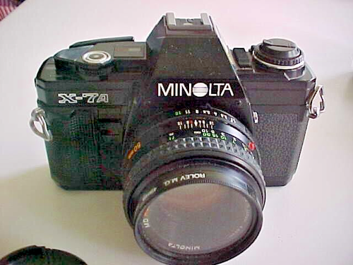 Minolta 7A camera w/50mm f1.7 lens (bx 129) | eBay