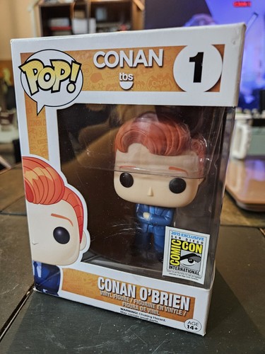 Funko Pop! Conan O'Brien #1 SDCC 2015 | eBay