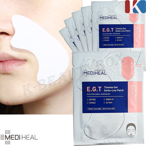 MEDIHEAL E.G.T Timetox Gel Smile-line Patch 10EA Anti-Wrinkle Patches ...