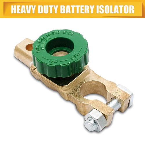 Battery Isolator Negative Terminal Cut Off On Kill Switch - Car Caravan ...