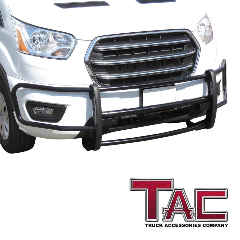 For 2020-2026 Ford Transit Van Black Front Brush Bumper Grille Guard ...