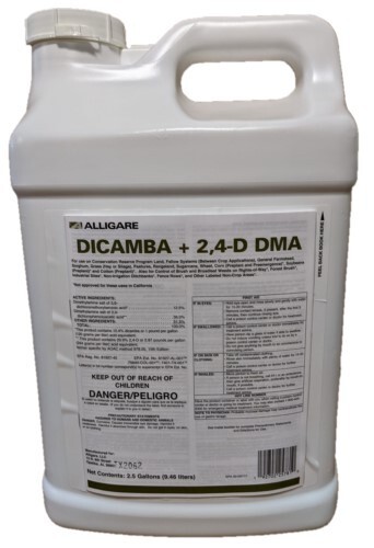 Dicamba + 2,4-D - Grassmaster - Herbicide 2.5 Gallons NO SALES: CA | eBay