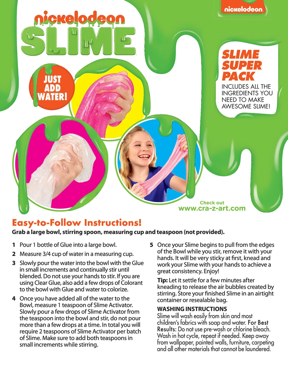 Recipe For Nickelodeon Slime | Bryont Blog