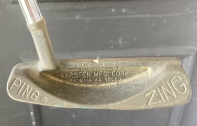 Vintage Ping Zing Putter Karsten Mfg Corp Phoenix AZ 85020 USA 35.5 RH ...