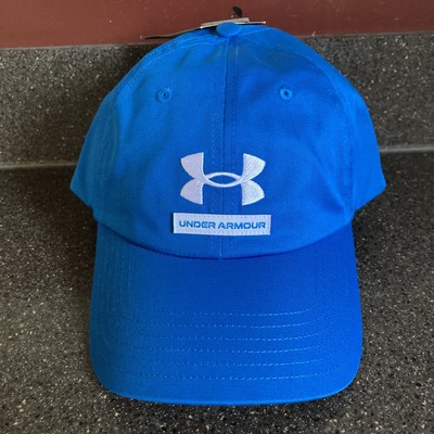 Under Armour Blue Mens 1369783 Adjustable Hat Cap. Brand New With Tags ...
