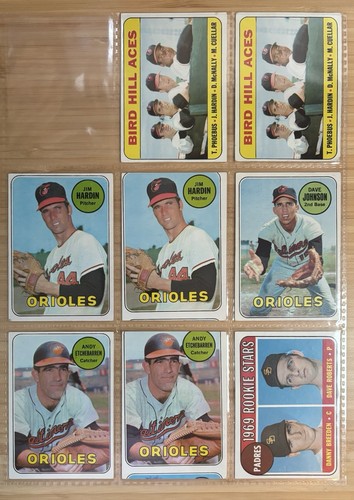 1969 Topps Baseball Card Lot of 8 | eBay