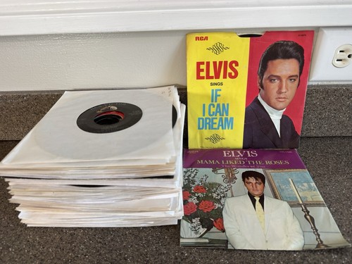Lot Of 48 Elvis Presley 45 Records | eBay