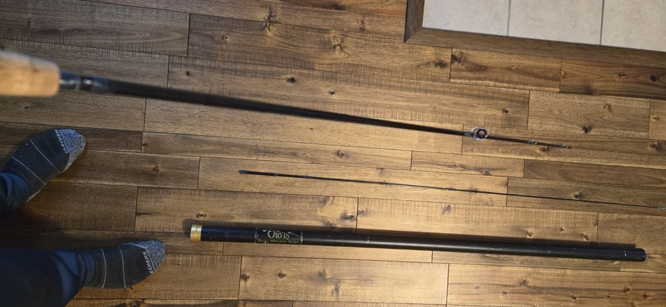 Orvis Rocky Mountain Series 8 1/2 ‘ 3 oz For 5-Weight Fly Rod W/ Sock ...