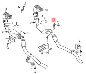 NEW VW TOUAREG 7P5 7P6 SUPPORT 7P0253047 ORIGINAL | eBay