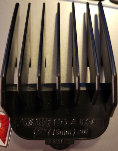 Lot of 2 Wahl Professional Trimmer Guide Comb #4 1/2" 13mm FAST SHIP ...