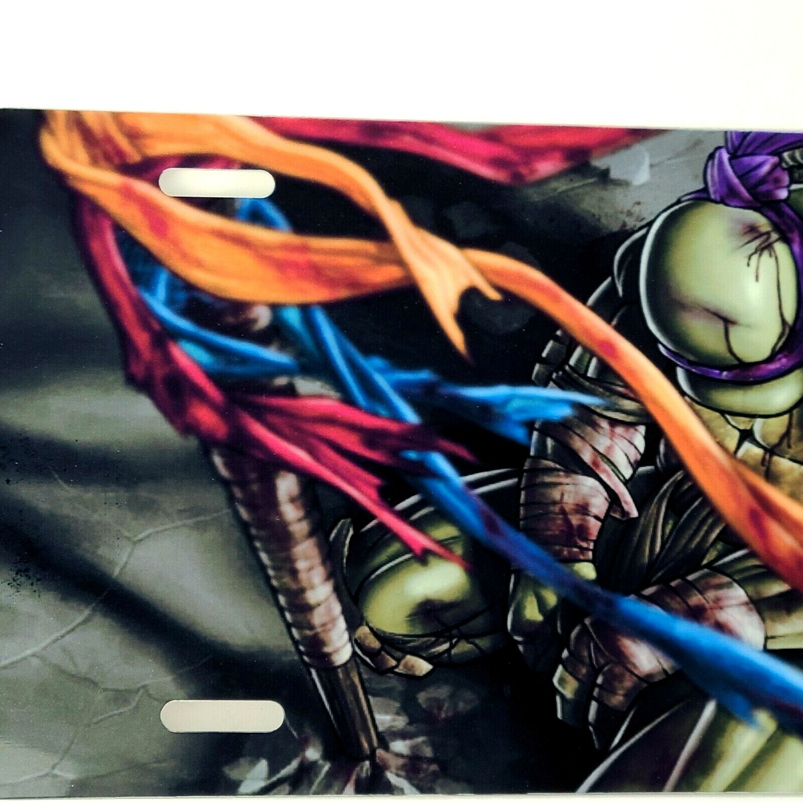 Ninja Turtles Donatello aluminum license plate car tag sign TMNT ...
