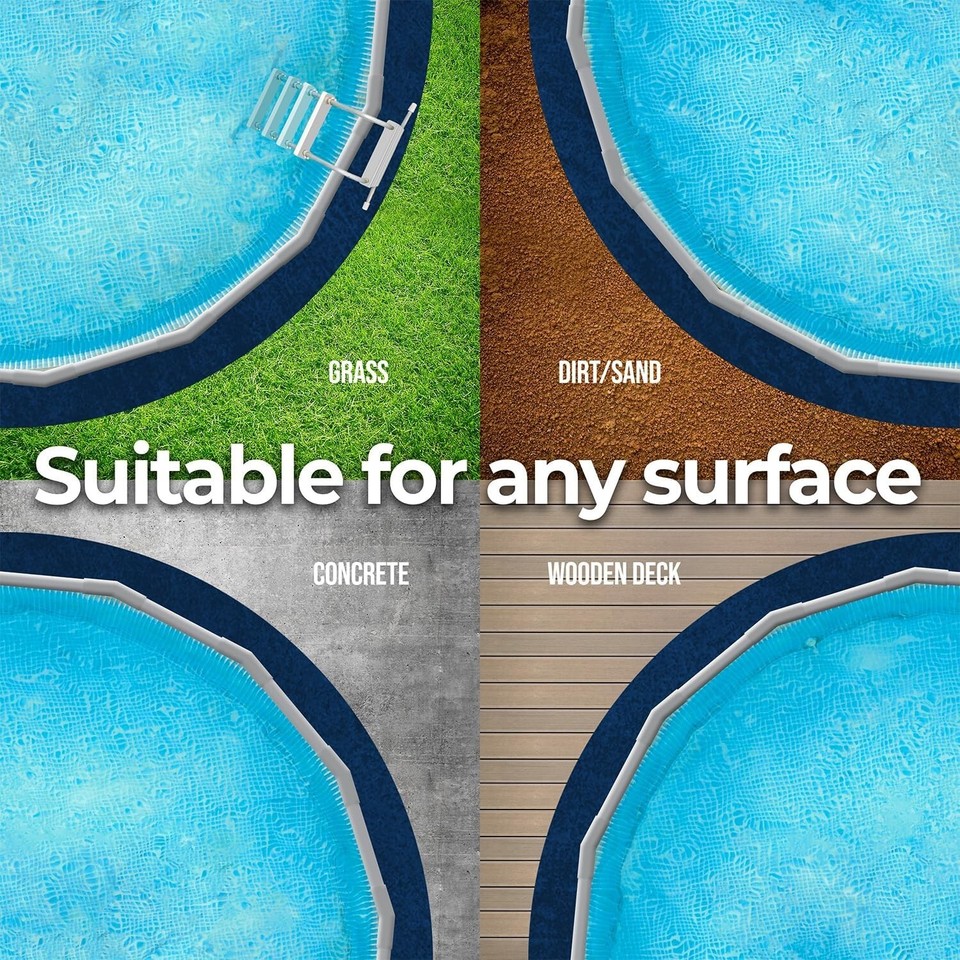 24-Foot Pool Liner Pad for Above Ground Pools-Under Padding, Above ...