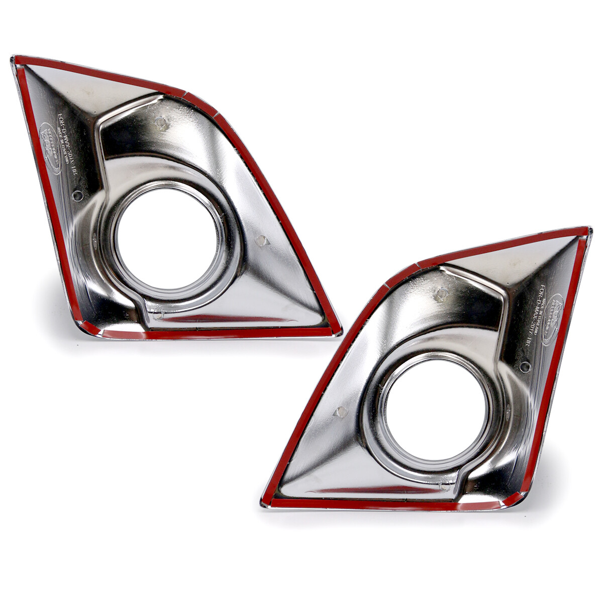 For Isuzu D-Max Hi-Lander V-Cross 2018 19 Chrome Fog Lamp Sport Light ...