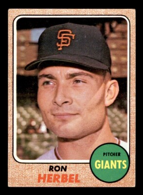 1968 Topps Baseball #333 Ron Herbel VG/EX *e2 | eBay