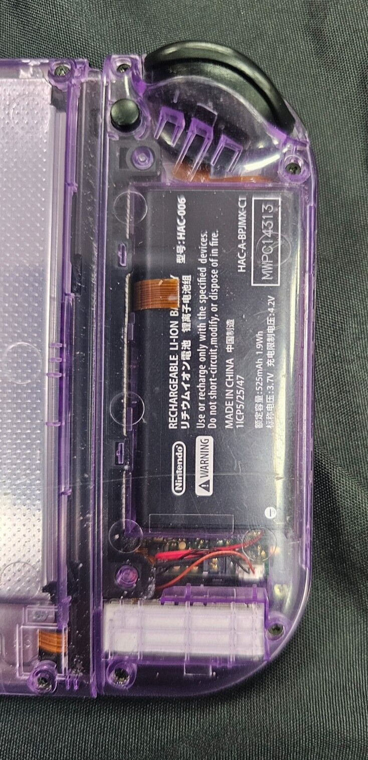 Nintendo Switch Customized with Atomic Purple Shell - Read Description