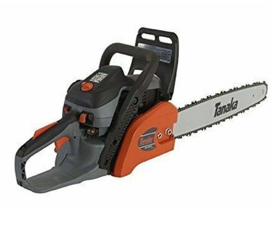 Tanaka TCS51EAP 50.1CC PureFire Engine Professional Chain Saw 20-Inch ...